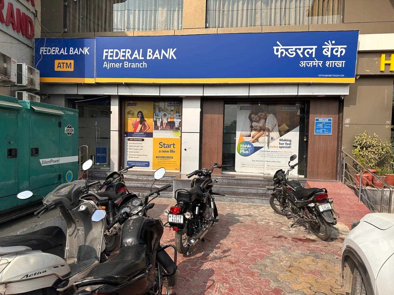 Federal Bank in Civil Lines, Ajmer, Rajasthan | Official Branches/ATMs