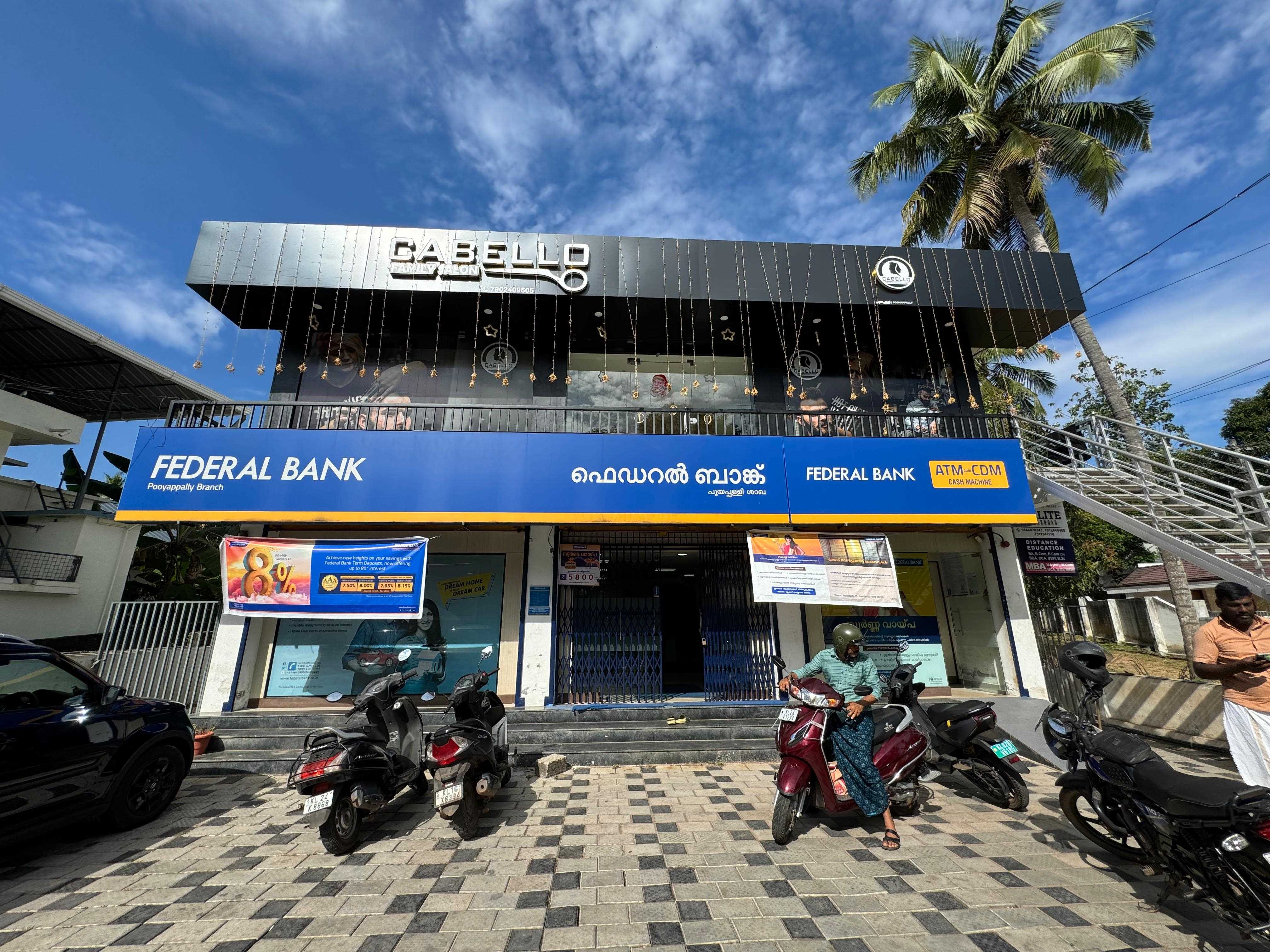 Federal Bank in Pooyappally, Kollam, Kerala | Official Branches/ATMs
