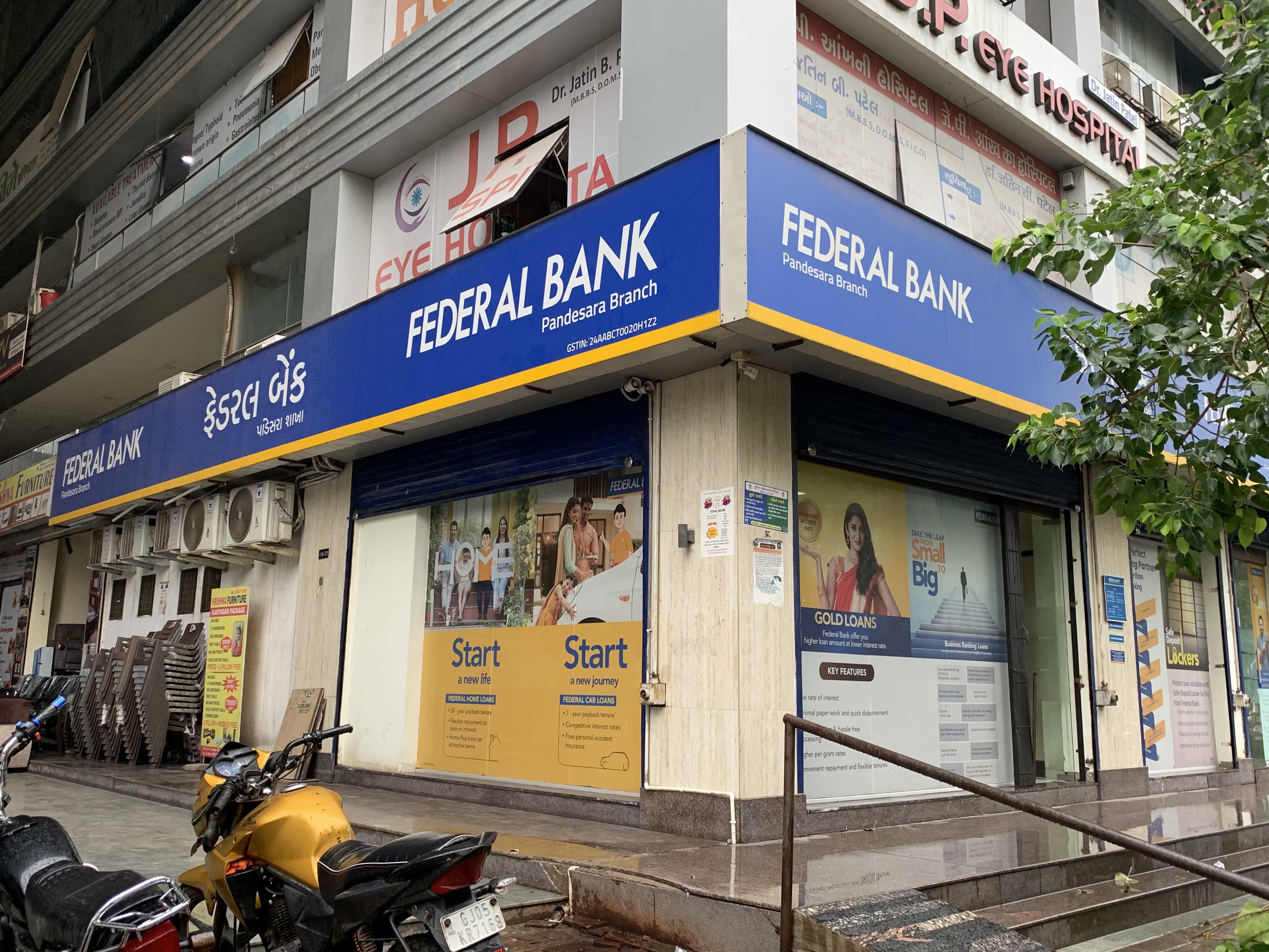 Federal Bank in Pandesara, Surat, Gujarat | Official Branches/ATMs