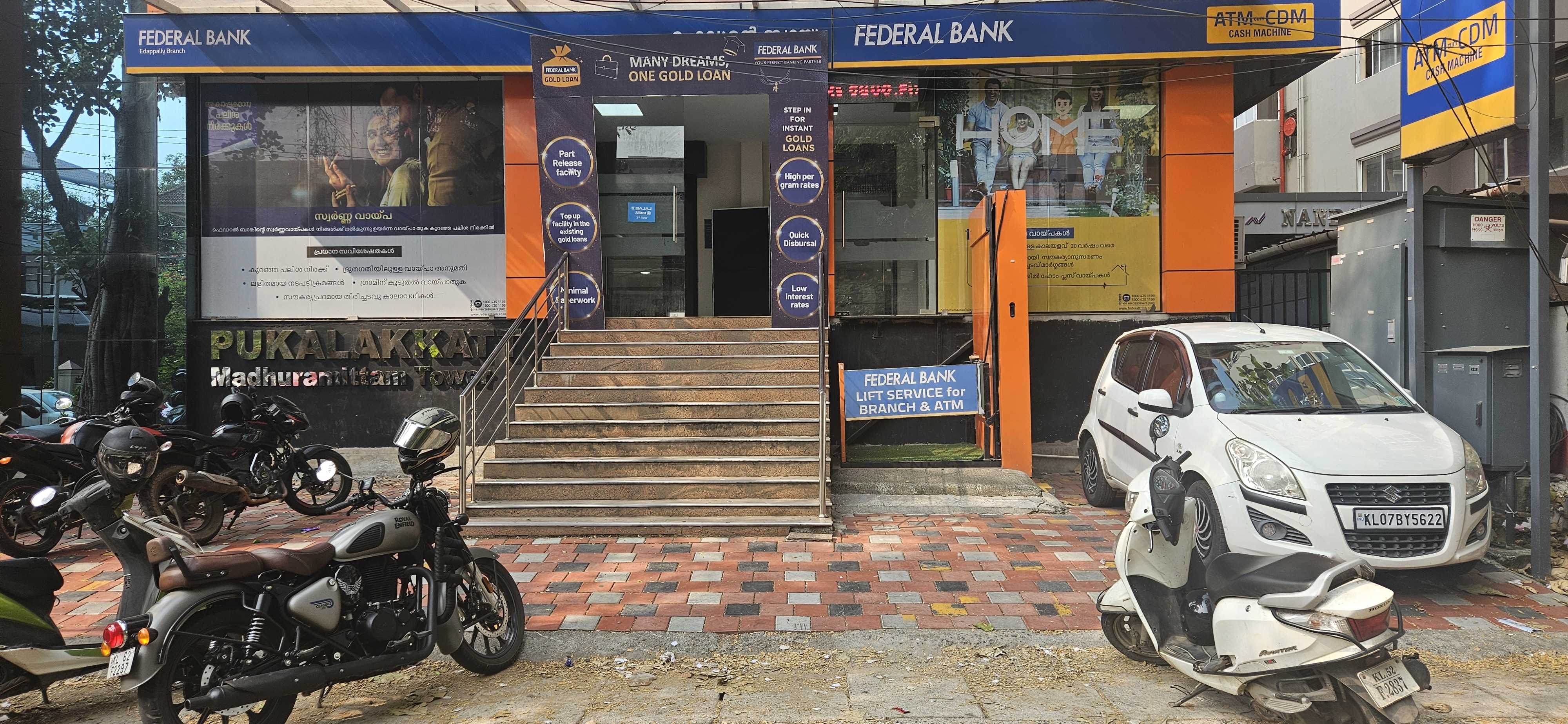 Federal Bank in Edappally, Ernakulam, Kerala | Official Branches/ATMs