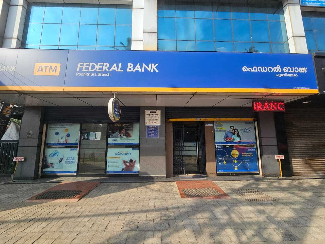 Federal Bank in Poonithura, Ernakulam, Kerala | Official Branches/ATMs