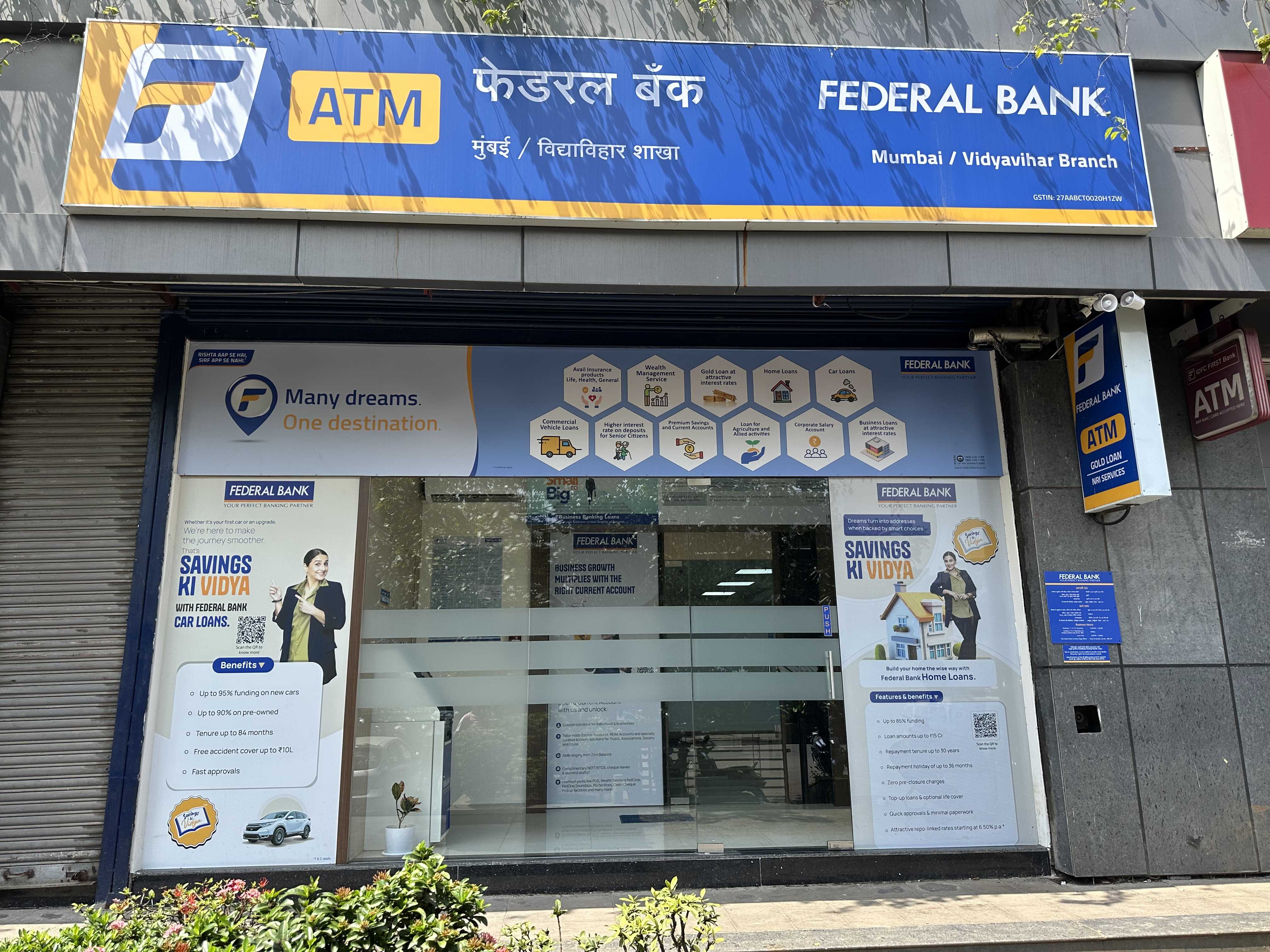 Federal Bank in Vidya Vihar (West), Mumbai, Maharashtra | Official ...